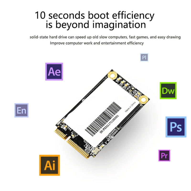 Custom mSATA SSD Mini SATA III – High-Speed 6GB/s SSD - Fortune Port ...