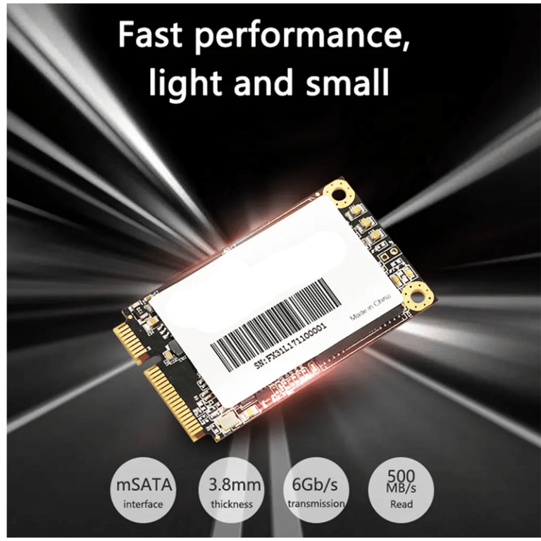 Half-Size mSATA SSD High-Performance Custom 64GB to 2TB SSD - Fortune ...