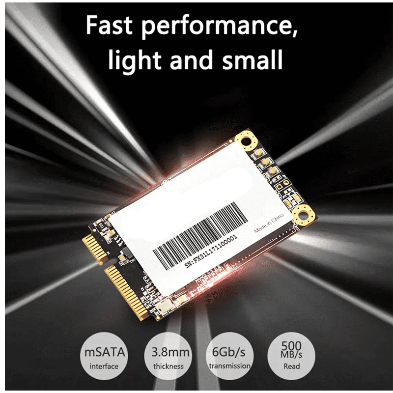 Half-Size mSATA SSD High-Performance Custom 64GB to 2TB SSD - Fortune ...