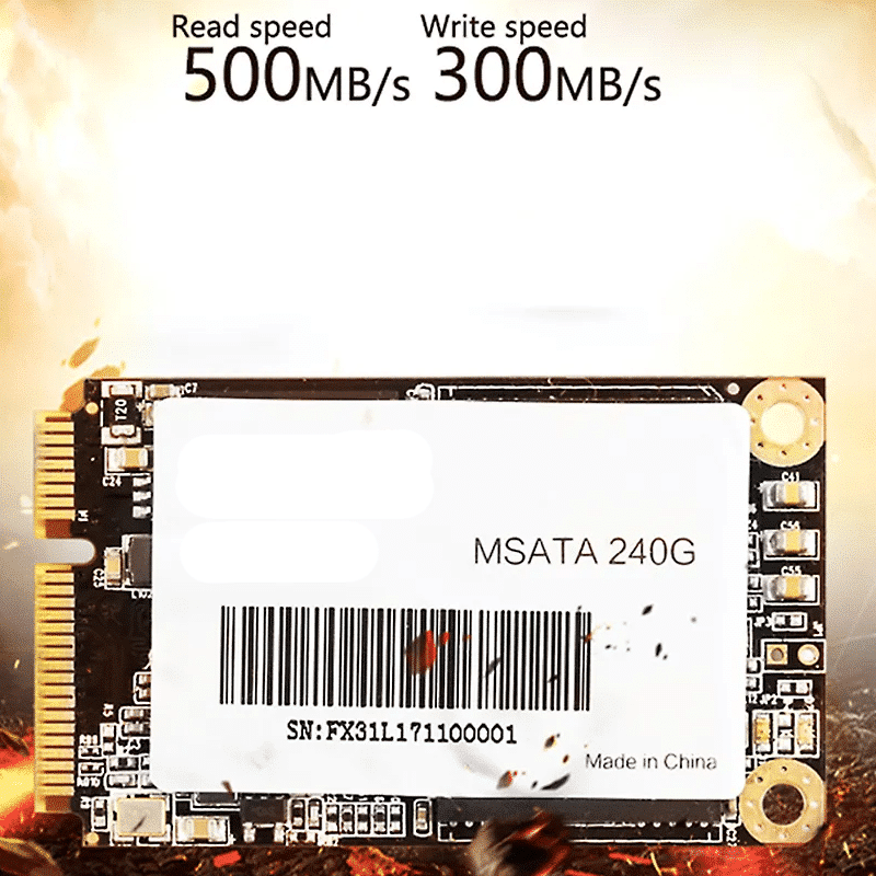Half-Size mSATA SSD High-Performance Custom 64GB to 2TB SSD - Fortune ...