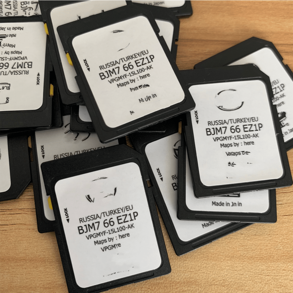 Fully Changeable SD Card Custom CID for Navigation Machine - Fortune ...