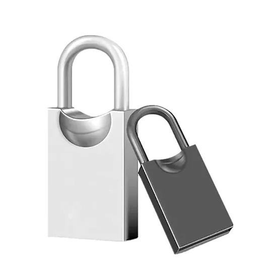 Mini USB Flash Drive Pendrive Lock Shape Mini Metal Flash Disk ...