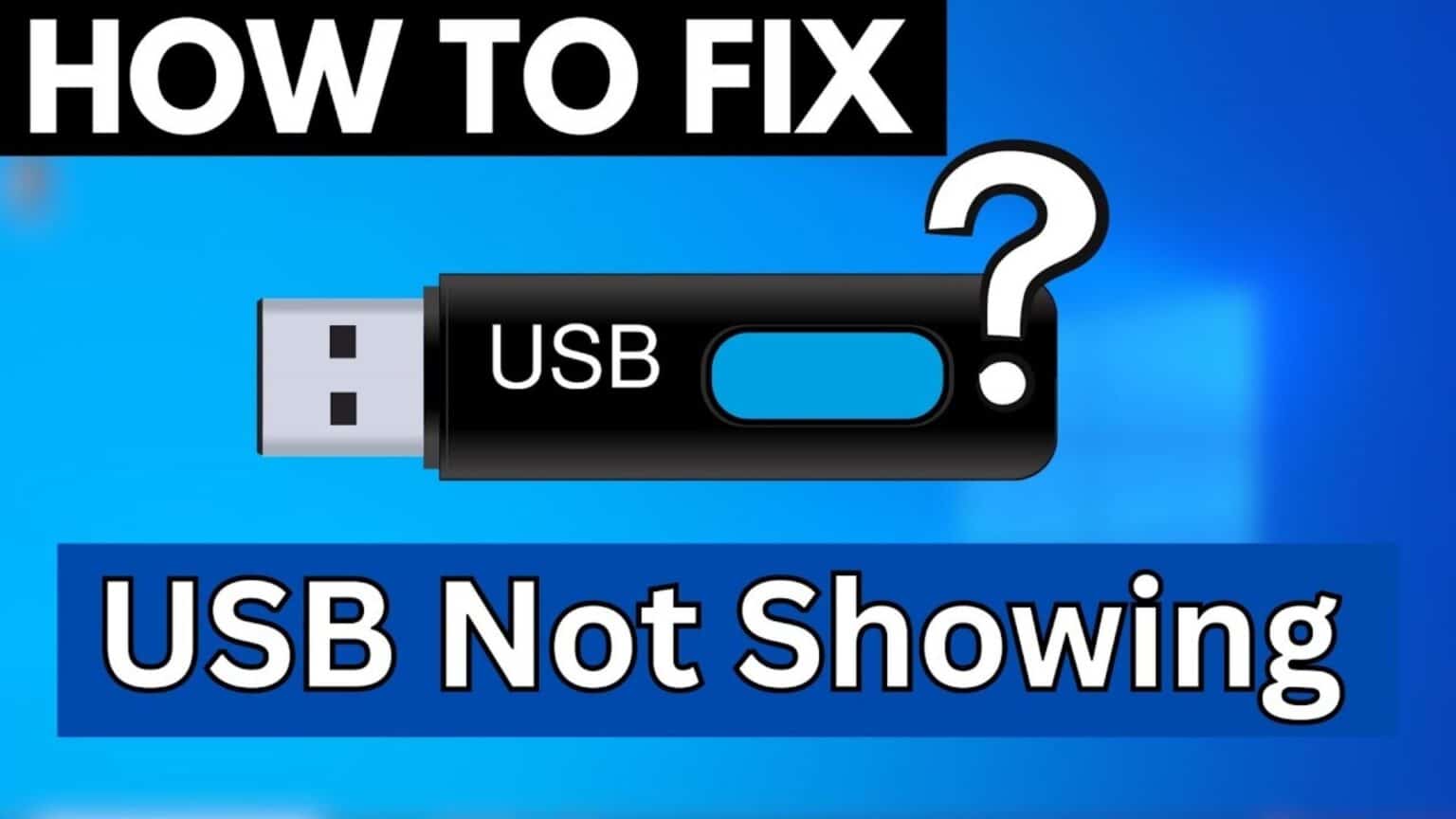 Why Some USB Flash Drives Are Slower Than Advertised (And How to Fix It ...